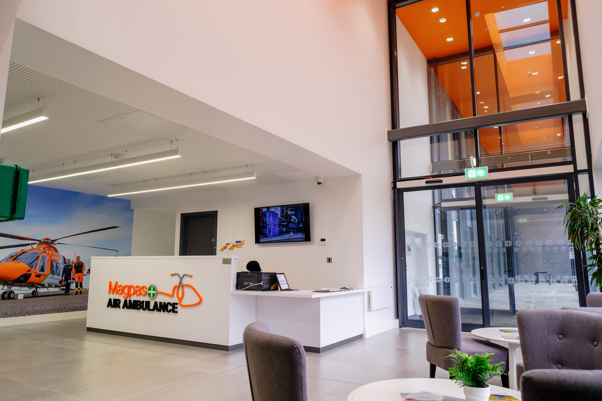 Magpas Air Ambulance Headquarters - Peter Dann